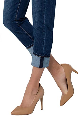 Liverpool Women's Marley Girlfriend Cuffed Eco Jeans (Bartlett, 8)