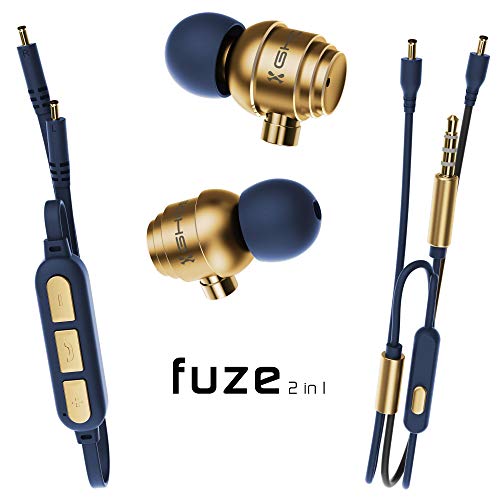 2-in-1 Wired / Wireless Earbuds β FUZE