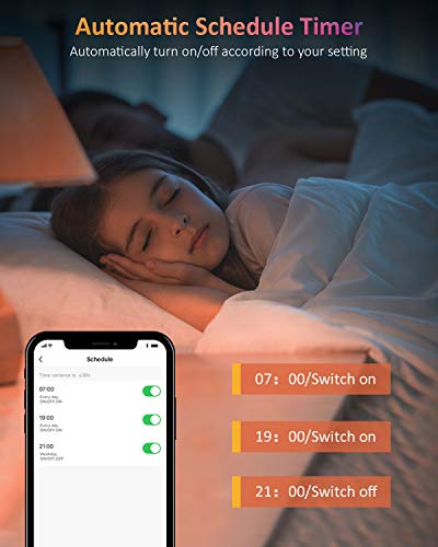 KHSUIN WiFi Smart Light Bulbs 150W Equivalent, 16W Dimmable 1600LM BR30 Flood Smart Bulb Works with Alexa Google Home No Hub, E26 Color Changing LED Alexa Light Bulb, 2700K-6500K RGBCW CRI>90, 4 Pack