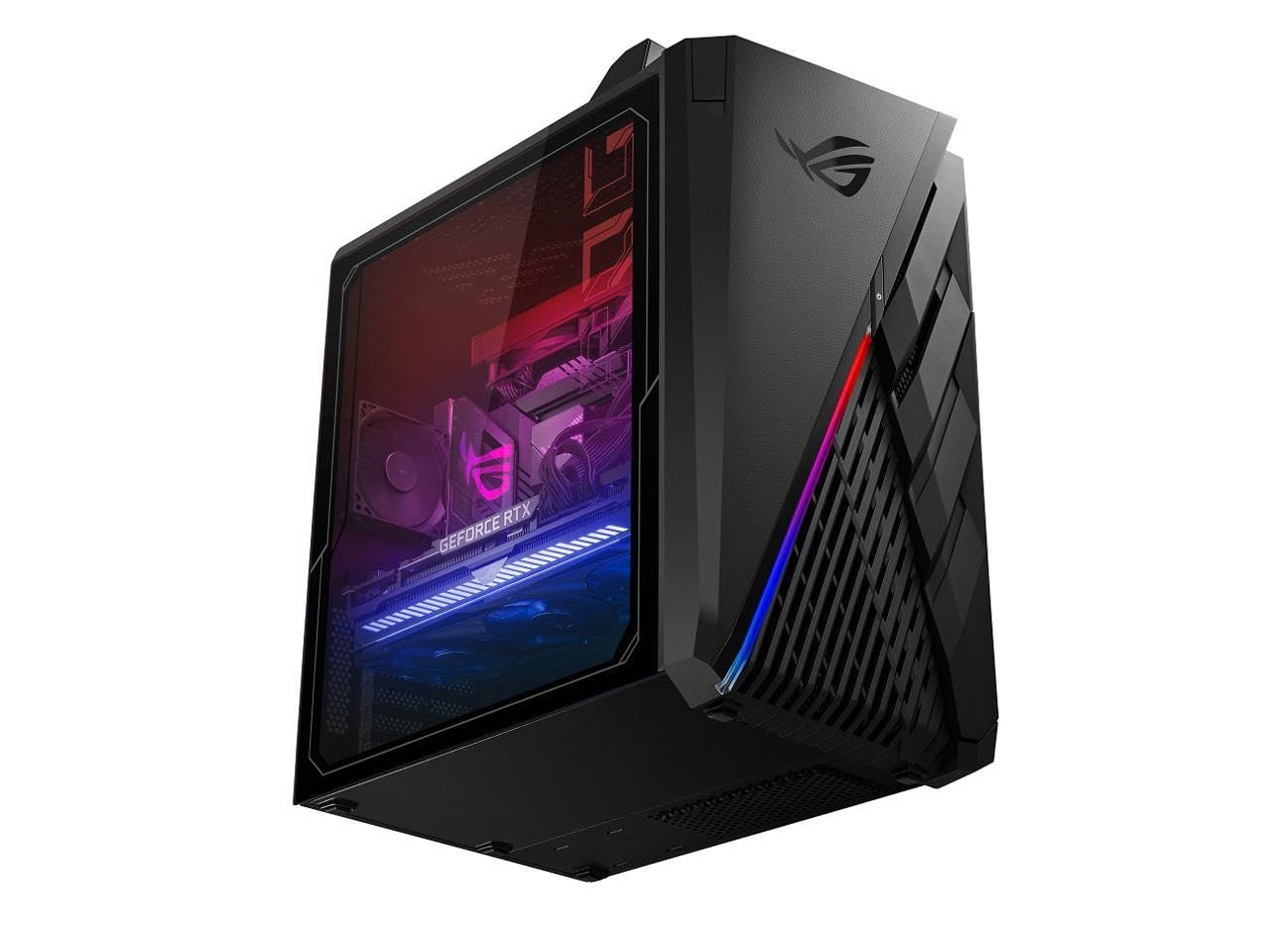 ASUS 2023 ROG Strix GA35CA Gaming Desktop PC, Factory Overclocked Intel Core i9-13900KF, NVIDIA GeForce RTX 4080, 1TB SSD Gen 4 + 2TB HDD, 32GB DDR5 RAM, Windows 11, G35CA-XB989,Black