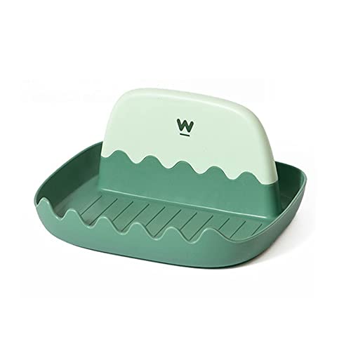 Adhiper-Pot lid holder and Lid and Spoon Holder, Stove receiving water Storage Rack, Anti-staining oil Storage Rack, Pot cover cutting board Storage Rack, Barbecue Storage Rack （Green）