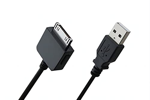 Replacement USB Sync Data Transfer Charging Cable Copper Wire Charger Cord Compatible with Microsoft Zune Zune2 ZuneHD MP3 MP4 Player (3.3ft/Black)