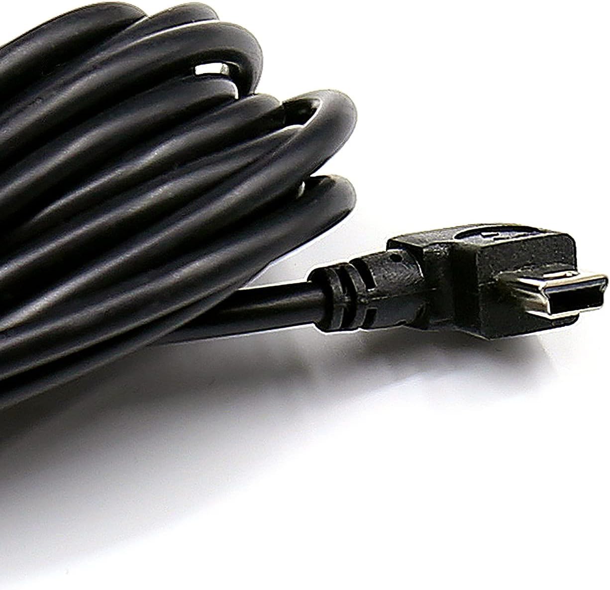 Pruveeo Car Charger Mini USB Adapter for D80/D90-4CH Mini Dash cam, Replacement Vehicle Power Cable Cord