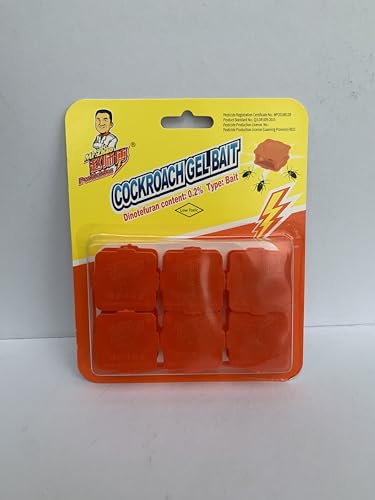 Dawhunt Cockroach Gel Bait Station Roach Killing (BS-6 Counts)