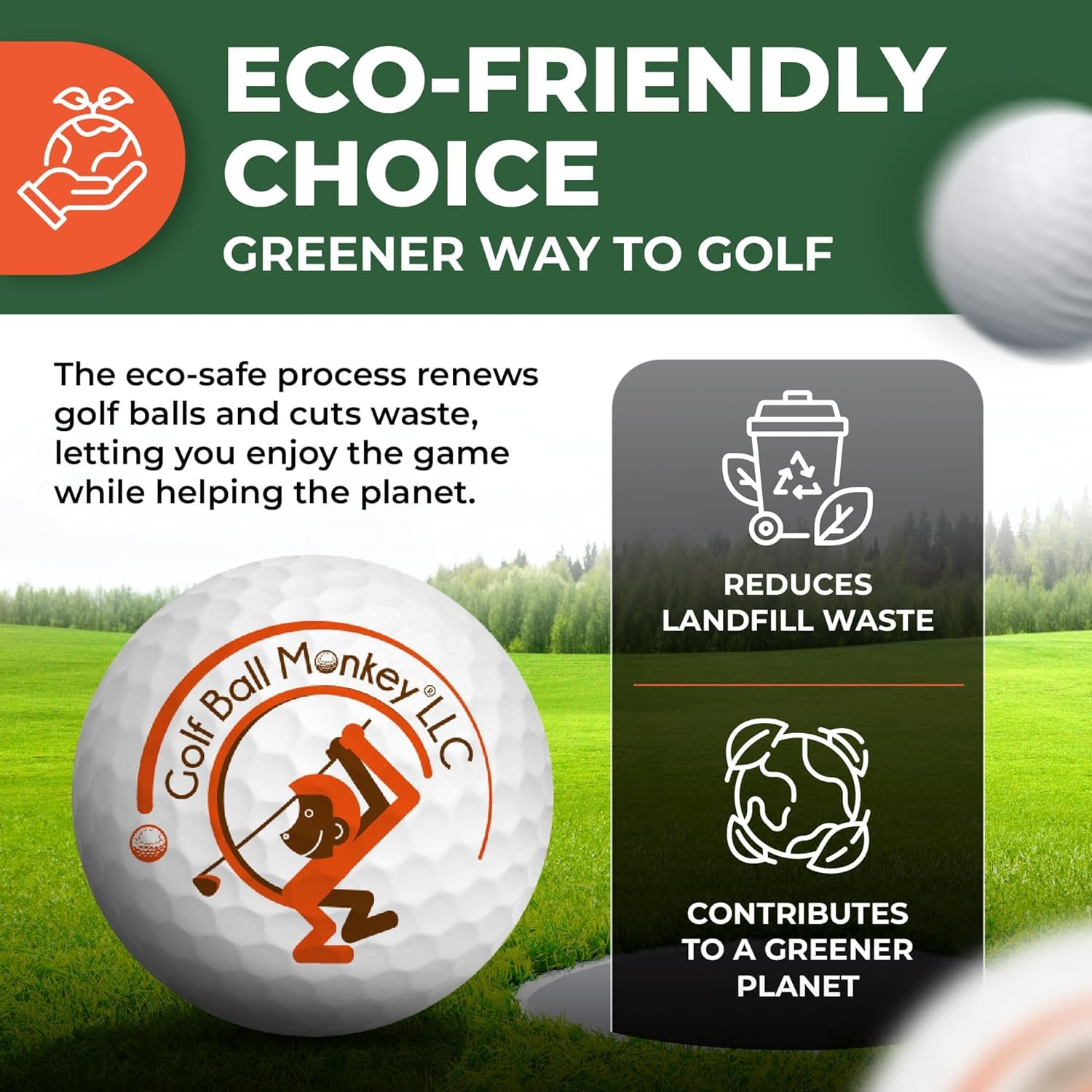 Golf Ball Monkey Cheap Recycled for Callaway Golf Balls White Mix 4A /Near Mint -24 Pk for Callaway Supersoft Golf Balls, Superfast, Superhot, Warbirds, Diablo, Chromesoft, Reva & Hex Tour Soft