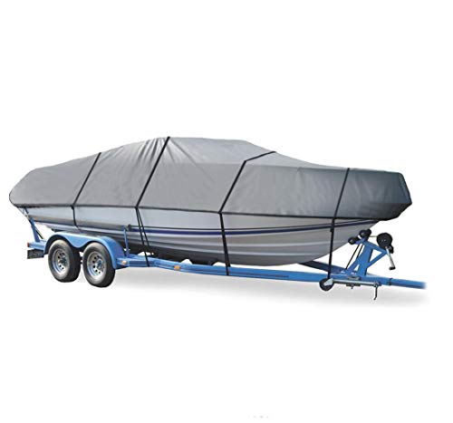 SBU Grey Boat Cover Compatible for Regal 2250 CUDDY/2250 FASTRAC Cuddy 2013, Trailering Storage Mooring