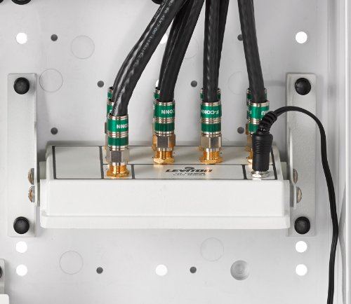 Leviton 47693-8P 1x8 Premium Amplified CATV Module , Gold