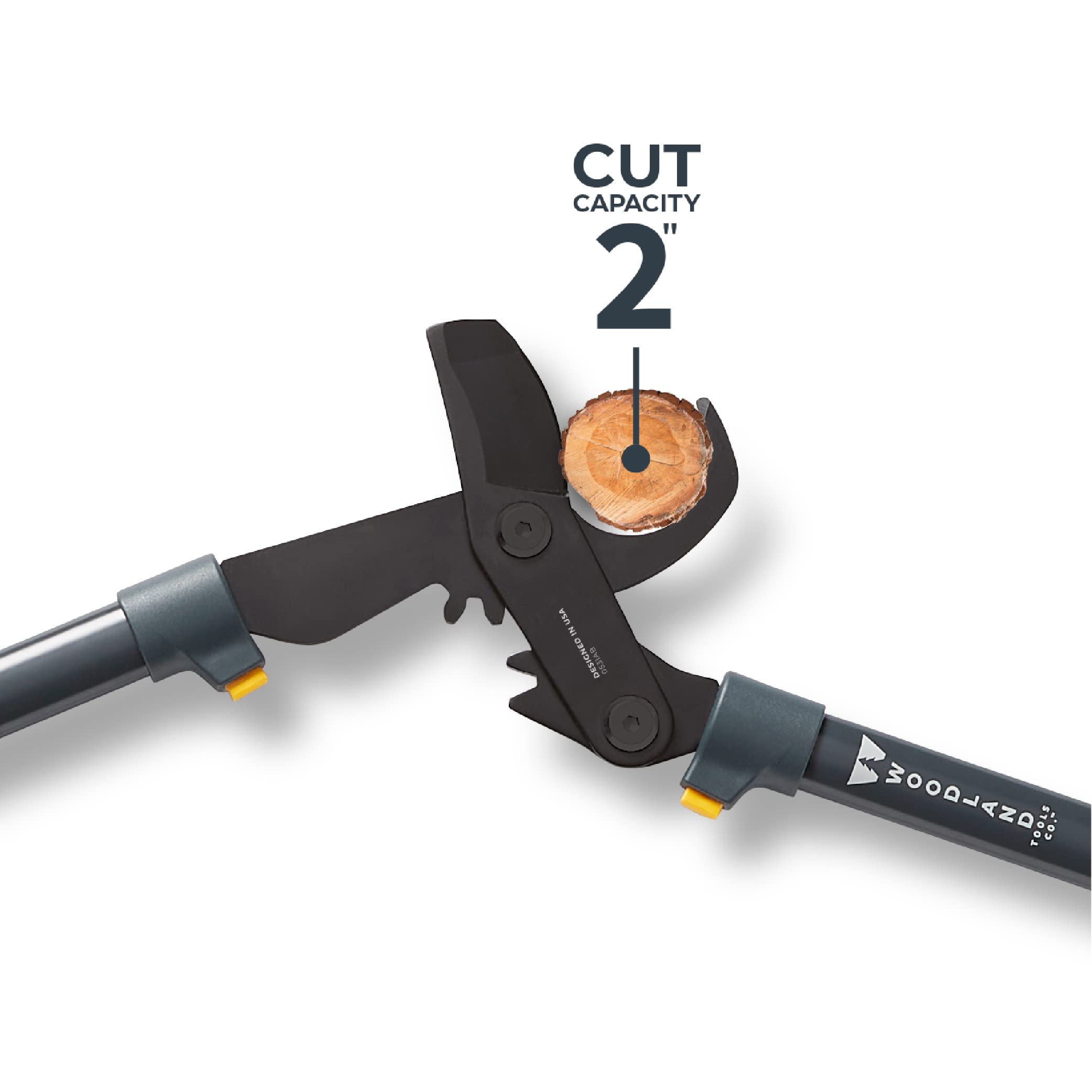 Woodland Tools Co. Super Duty 32" MaxForce Lopper – Gear-Powered Tree Cutter & Branch Trimmer for Effortless Pruning and Superior Gardening Performance