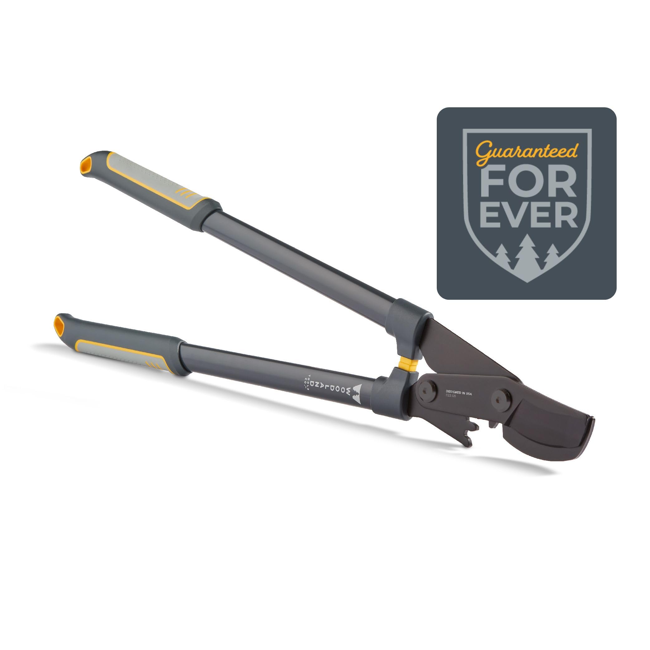 Woodland Tools Co. Super Duty 32" MaxForce Lopper – Gear-Powered Tree Cutter & Branch Trimmer for Effortless Pruning and Superior Gardening Performance