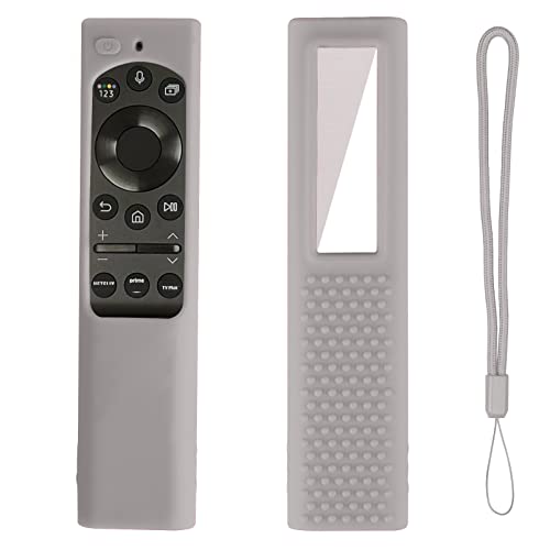 Silicone Case for Samsung Smart TV Remote Control for Samsung Tv Remote Control Replacement BN59 Series Samsung Remote Control Cover Skin-Frienldy Anti-Slip Washable Lightweight(Grey)