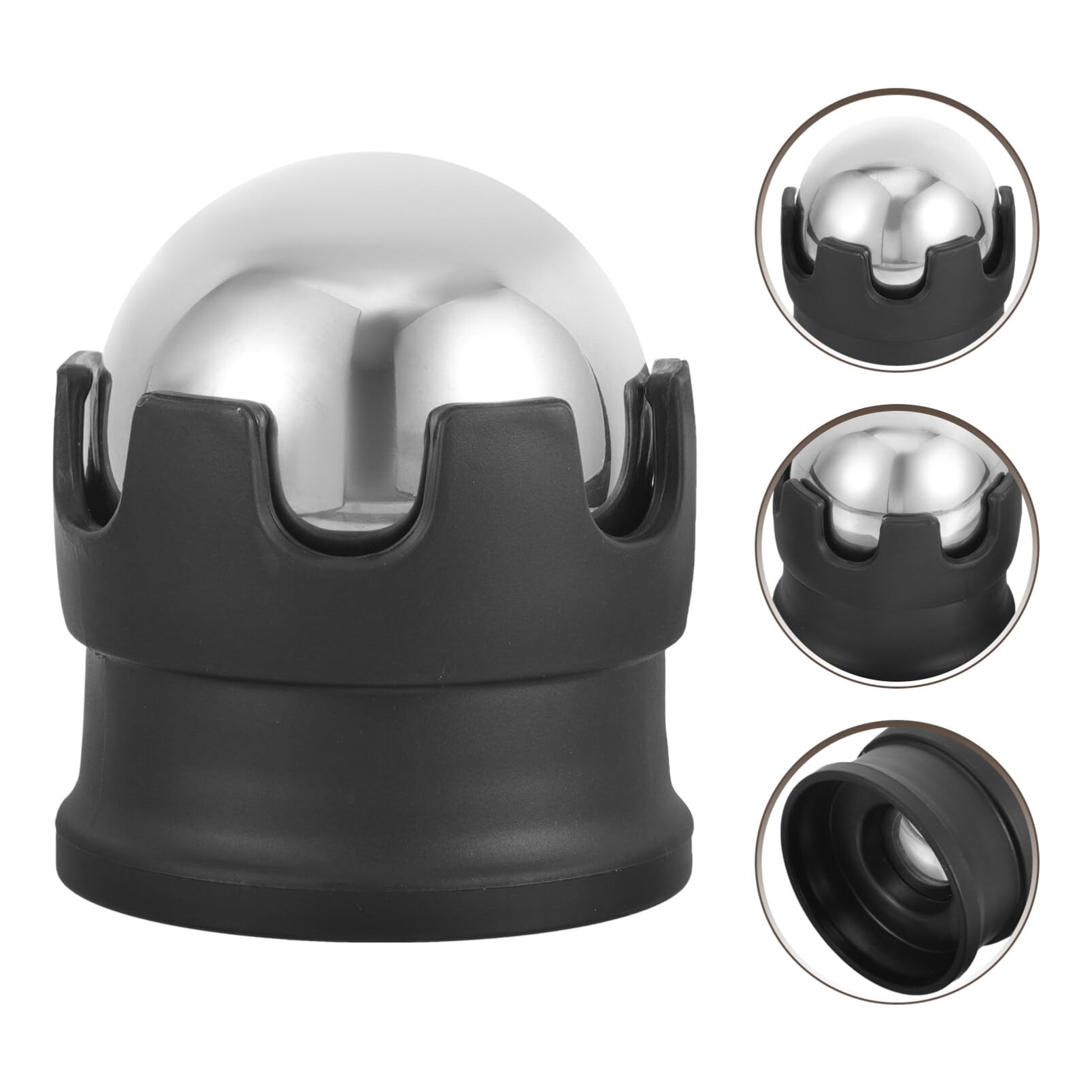BESPORTBLE Massage Ball Hot and Cold Rolling Ball Household Roller Ball Metal Massage Ball Face Massage Roller Facial Ice Globes Relaxation Ball Plastic Hot and Cold Compress