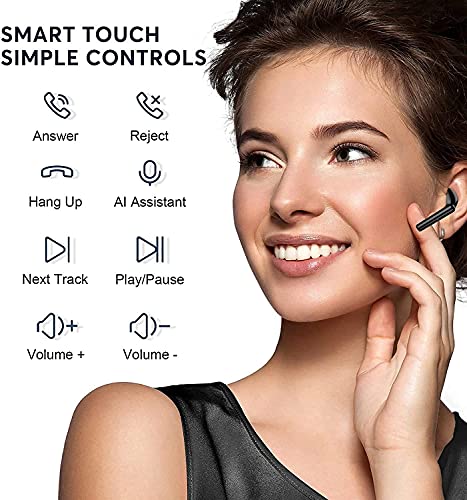 Wireless Earbuds,Bluetooth 5.3 Headphones Noise Cancelling Air Buds Pods 3D Stereo Ear pods in-Ear Ear Bud Built-in Mic IPX7 Waterproof Earphones Sport Headsets for iPhone/Samsung/Android