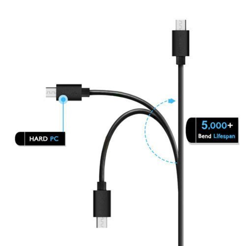 Speaker Charger Cord Compatible Sony/Bose/UE/Beats JBL Bluetooth Speaker Power Supply Cord Line, Micro USB Charger Cable - 3FT