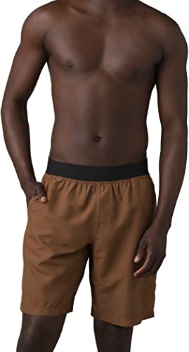 prAna Men's Mojo Short, Sepia, Large