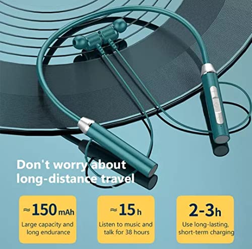 J01 Bluetooth Earphones Wireless Earbuds Magnetic Neckband Earphone Waterproof Sport Headset with Mic Noise Cancellation