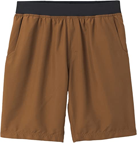 prAna Men's Mojo Short, Sepia, Large