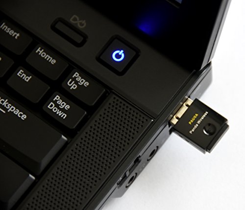Panda Wireless® PAU0A AC600 Dual Band (2.4GHz and 5GHz) Wireless AC USB Adapter - Win XP/Vista/7/8/10/11, Mint, Ubuntu, MX Linux, Manjaro, Fedora, Centos, Kali Linux and Raspbian