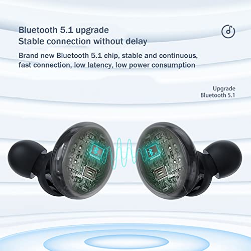 Pink Sleep Earbuds Noise Cancelling for Sleeping Bluetooth Headphones Ultra Smallest Invisible Mini Wireless Ear Buds for Side Sleepers Workout Waterproof Earpiece Stereo HiFi Sound for Android iOS