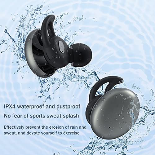 Pink Sleep Earbuds Noise Cancelling for Sleeping Bluetooth Headphones Ultra Smallest Invisible Mini Wireless Ear Buds for Side Sleepers Workout Waterproof Earpiece Stereo HiFi Sound for Android iOS