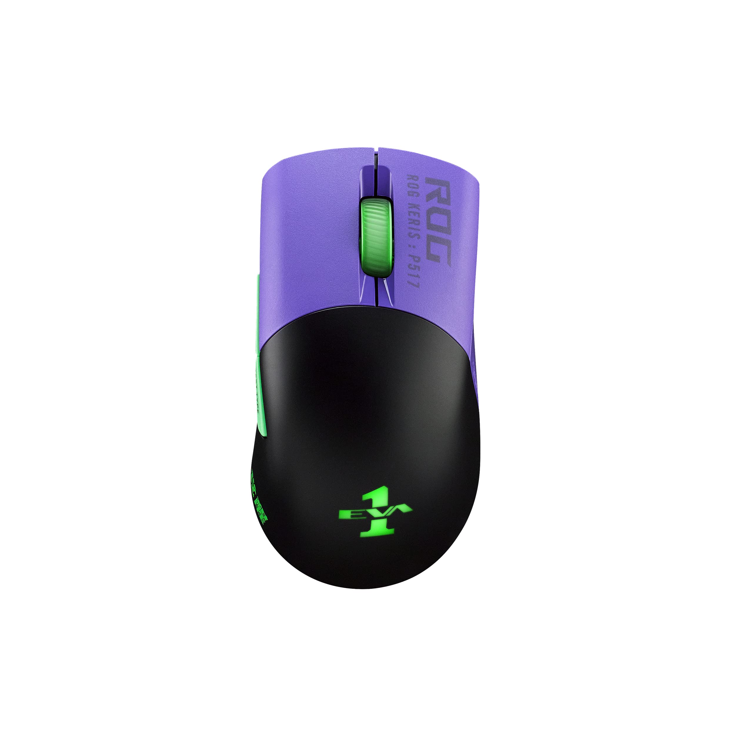 ASUS ROG Strix 27” 1440P EVA Edition HDR Gaming Monitor (XG27AQM-G) - QHD (2560 x 1440) & ROG Keris Wireless EVA Edition Gaming Mouse, Tri-Mode connectivity