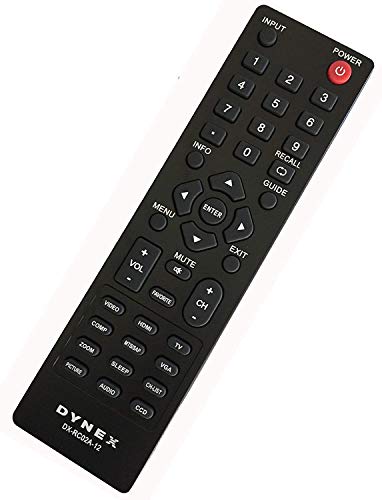 Dynex DX-RC01A-12 DX-RC02A-12 LCD LED TV Remote for DX-32L100A13 DX-26L100A13 and Other TV