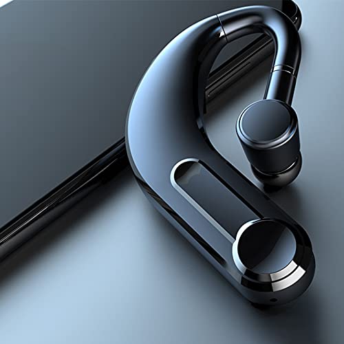 Gaweb Earphones, 1Pc M21 Wireless Earbud Hanging Ear Multifunctional Bluetooth 5.0 HiFi Stable Sports Headphone for Office - Black