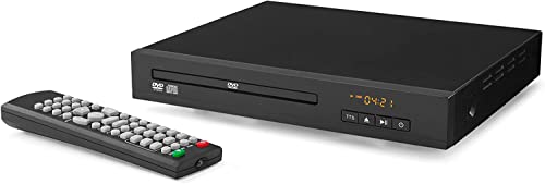 ONN Compact DVD/DVD-RW Player with Remote, 8.85"
