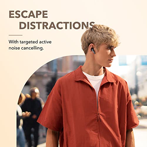 Soundcore Life Note 3 XR True Wireless Earbuds with Thumping Sound, 6 Mics for Clear Calls, Multi Mode Active Noise Cancelling, 35H Playtime, IPX5 Waterproof, Wireless Earphones with Comfortable Fit