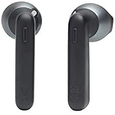 JBL Tune 225TWS True Wireless in-Ear Headphones Bundle with Deluxe Hardshell Case (Black) (Renewed)