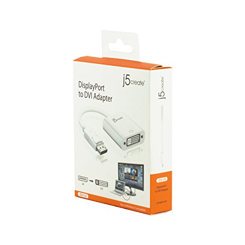 J5 Create Jda154 Display Port to HDMI Adapter Cable White