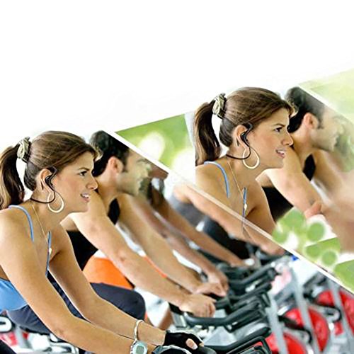LUYANhapy9 Wired Headset Sport Running Jogging Earphone Earhook Stereo Headphone with Mic for Cell Phone Black