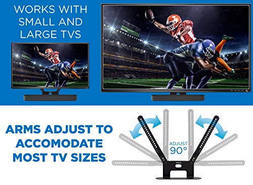 Mount-It! Sound Bar TV Mounting Shelf Compatible with Sonos Beam Speaker | Soundbar Mount Bracket Kit for Televisions with 200mm - 600mm VESA Mounting Pattern