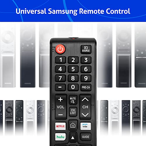 Newest Universal Replacement Remote Control BN59-01315A for All Samsung TV Remote Fit for All LED LCD HDTV 3D Smart TVs Models(with 3 Shortcuts Key)