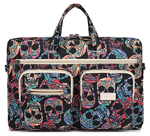 Ezrelia15-15.6 inch Laptop Shoulder Bag, for MacBook Pro 16, Hp Lenovo Dell 14 inch Waterproof Messenger Bag Case Sleeve
