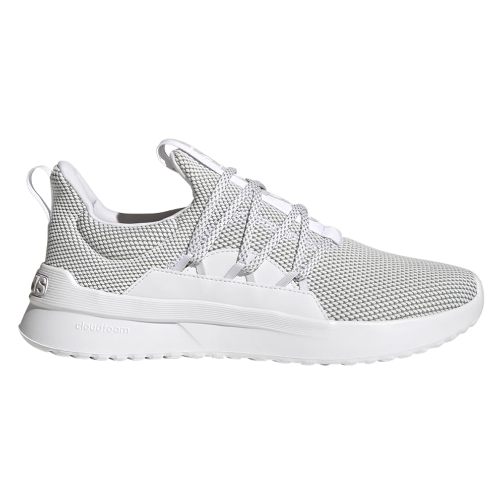 adidas Men's Lite Racer Adapt 5.0 Running Shoe, White/Dash Grey/Grey Three, 11.5