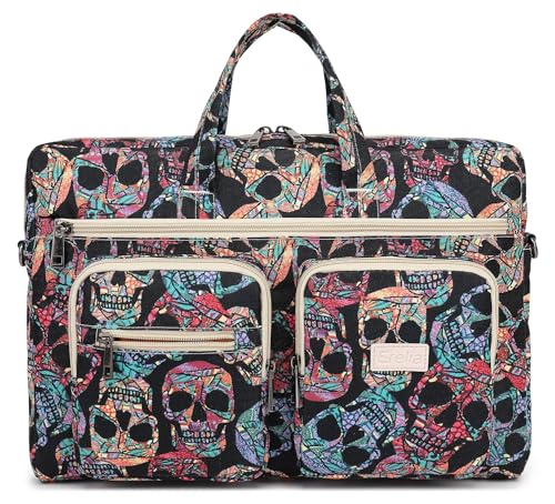Ezrelia15-15.6 inch Laptop Shoulder Bag, for MacBook Pro 16, Hp Lenovo Dell 14 inch Waterproof Messenger Bag Case Sleeve