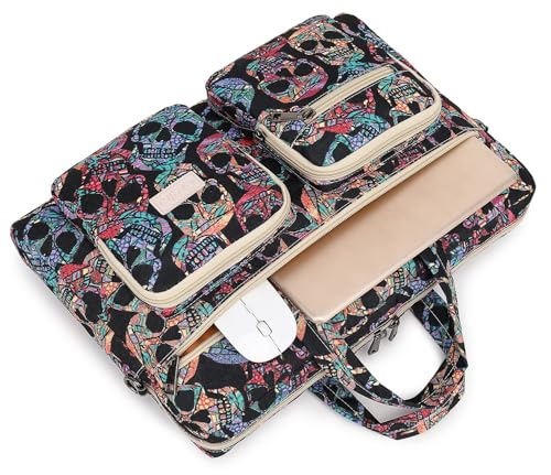 Ezrelia15-15.6 inch Laptop Shoulder Bag, for MacBook Pro 16, Hp Lenovo Dell 14 inch Waterproof Messenger Bag Case Sleeve