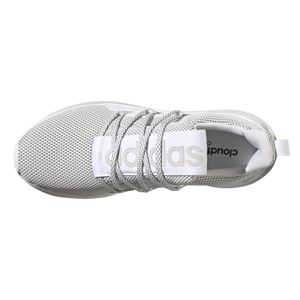 adidas Men's Lite Racer Adapt 5.0 Running Shoe, White/Dash Grey/Grey Three, 11.5
