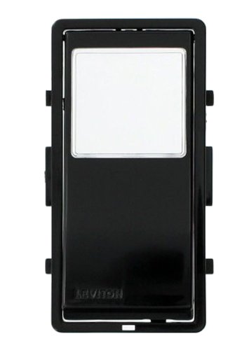 Leviton VPT24-1PZ Vizia 24-Hour Programmable Indoor Timer with Astronomical Clock & VPTKT-E, Color Change Kit for Vizia + 24 Hour Timer, Black