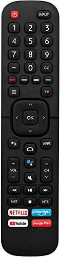 ERF2K60H Remote Compatible with Hisense Quantum 4K ULED UHD LED Android Smart TV - No Voice Control