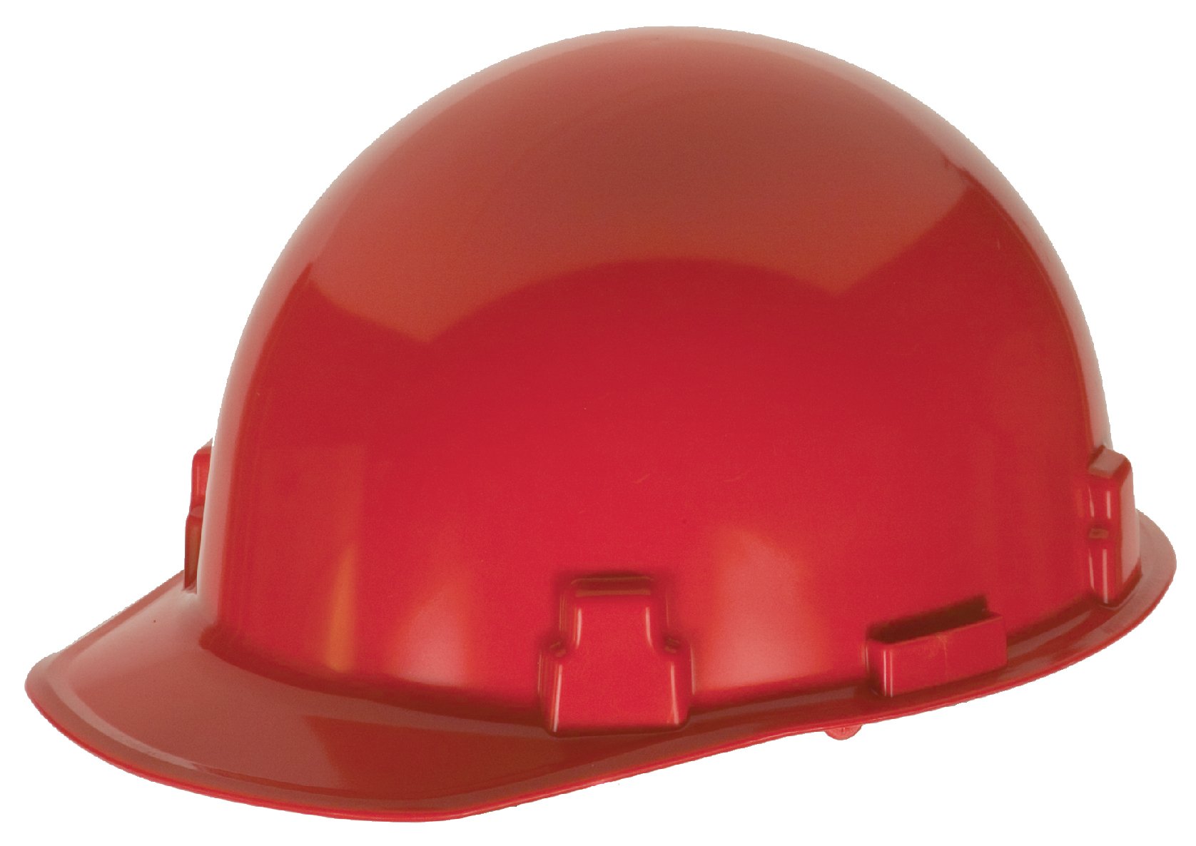 MSA 486961 Thermalgard Glass-Reinforced Nylon Protective Cap with Fas-Trac Suspension, Red