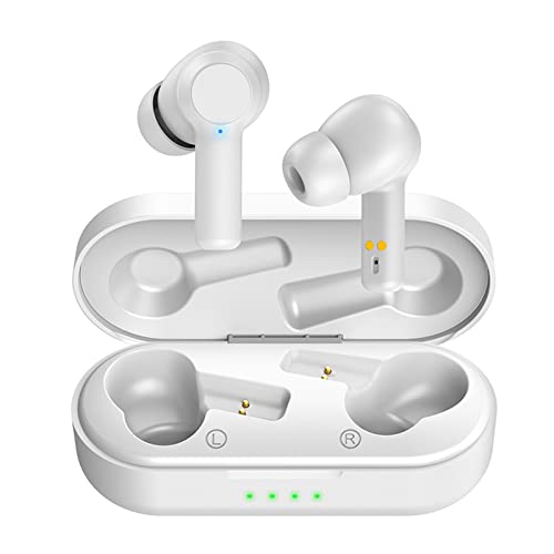 W20 5.0 Sports Bluetooth Earphones Headphones, 400mah Charging Box Wireless Headphone 3D Stereo Sports Earbuds Headsets TšØuch Control with Microphone in-Ear Headset