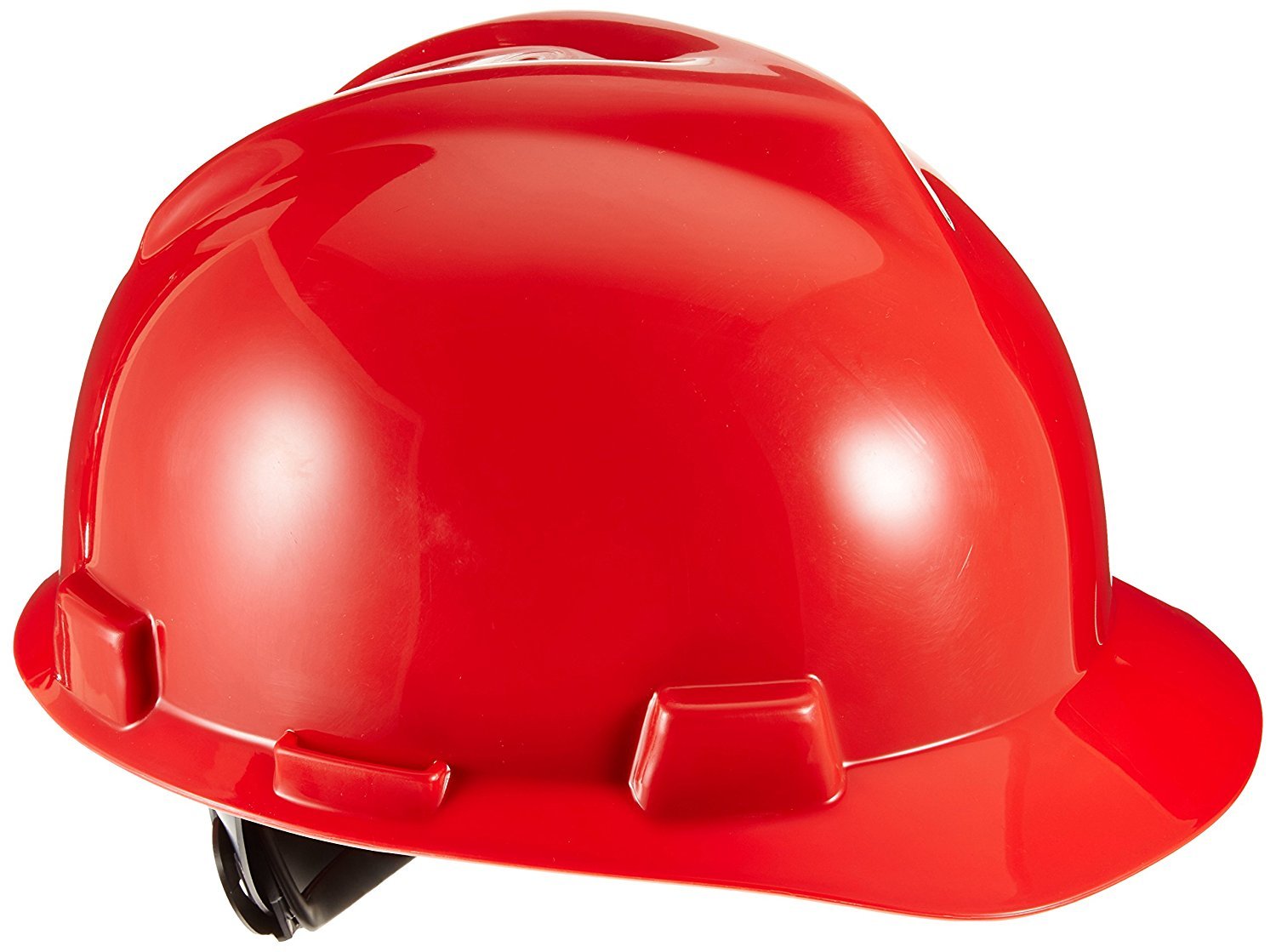 MSA 475363 V-Gard 4 Point Ratchet Suspension, Hard Hat Fas-Trac Suspension - Red (Case of 20)