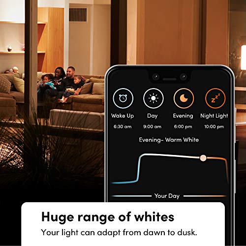 LIFX Color, A19 1100 lumens, Wi-Fi Smart LED Light Bulb, Billions of Colors and Whites, No bridge required, Works with Alexa, Hey Google, HomeKit and Siri multicolor (2 Pack)