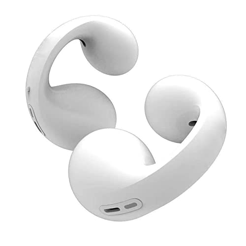 MBETA Earrings Clip-on Real Wireless Sports Bluetooth Headphone Gas Conduction Non in-Ear