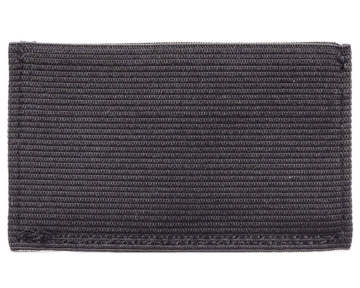Big Skinny Mini Stretch Card Slim Wallet, Holds Up to 10 Cards, Black