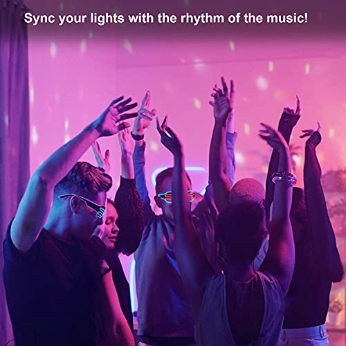 Minoston Smart Light Bulb, Alexa WiFi LED Light Bulb, A19 RGBCW Color Changing, 2700K-6500K Multi-White Dimmable, Works with Alexa and Google Assistant, 2.4GHz, 800LM, 9W, E26, No Hub Required(MB10TW)