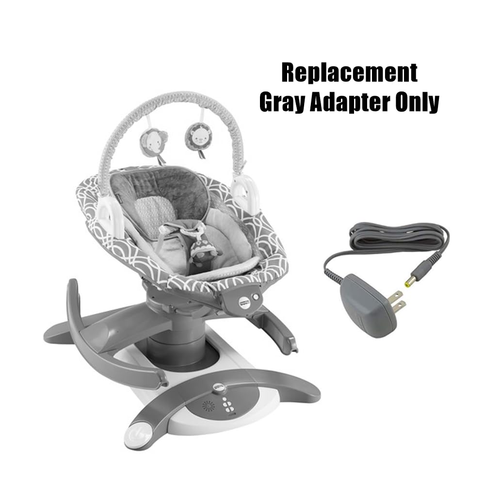 Fisher Price 4 in 1 Rock n Glide Replacement (CBT81 / CHP55 / CHP56 AC/DC ADAPTER (POWER SUPPLY CORD, CHARGER))