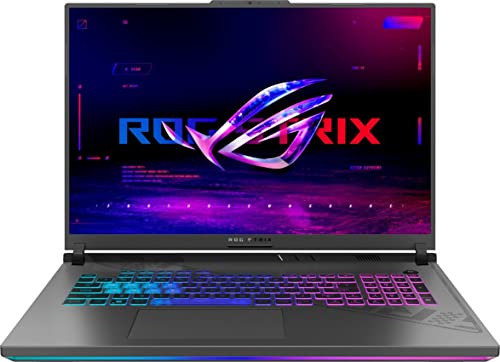 ASUS ROG Strix G18 18" IPS Gaming Laptop (Intel i9-13980HX 24-Core, 64GB DDR5, 2x8TB PCIe SSD, GeForce RTX 4080 12GB, 240Hz, RGB KYB, Thunderbolt 4, WiFi 6E, Win11Pro) w/Dockztorm Dock