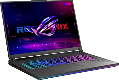 ASUS ROG Strix G18 18" IPS Gaming Laptop (Intel i9-13980HX 24-Core, 64GB DDR5, 2x8TB PCIe SSD, GeForce RTX 4080 12GB, 240Hz, RGB KYB, Thunderbolt 4, WiFi 6E, Win11Pro) w/Dockztorm Dock